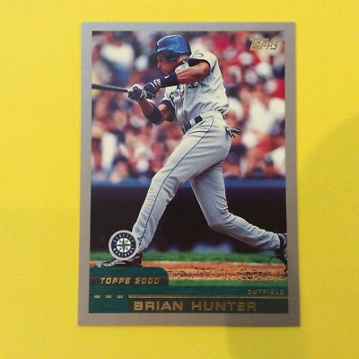 2000 Topps #142 Brian Hunter Seattle Mariners | eBay