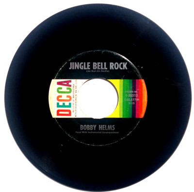 BOBBY HELMS– Captain Santa Claus / Jingle Bell Rock - 45rpm 1960 Decca ...