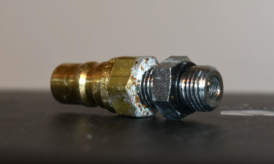 Parker BH2-61 Valved Hydraulic Quick Connect Nipple 1/4 NPT Brass | eBay