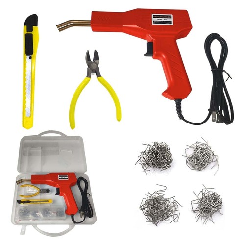 Plastic Welder Kit, Plastic Welder Soldering Gun with 4 Types 1000 ...