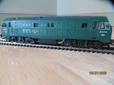 Hornby 00 Gauge BR Class 29 Diesel Locomotive no D6110 in BR Green ...