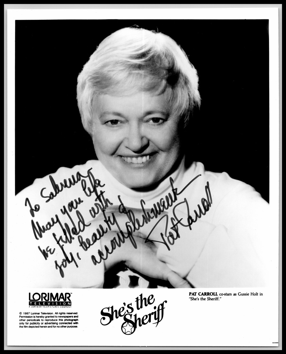 Pat Carroll Actress) Pat Carroll (Actor): Credits, Bio, News & More