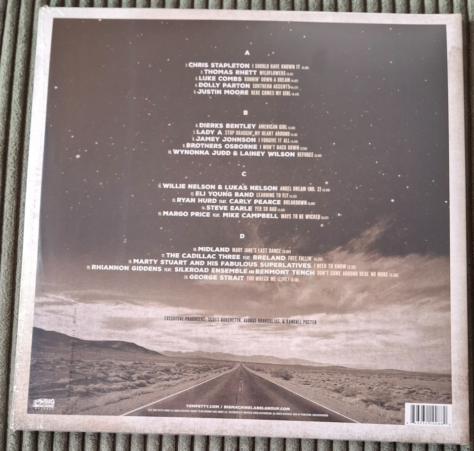 NEW SEALED TOM PETTY tribute double LP. Petty Country | eBay