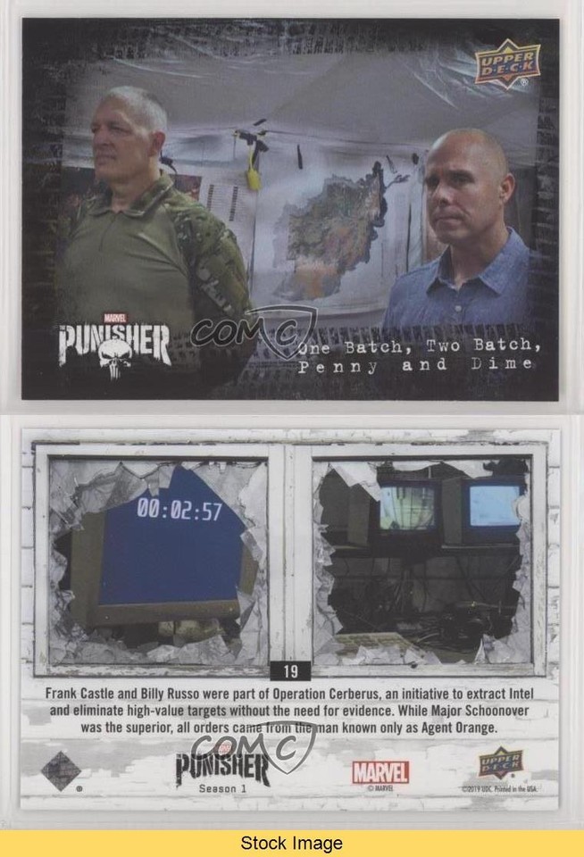 2020 Marvel The Punisher Season 1 Frank Castle Billy Russo Dogs of War ...