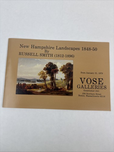 1979 Vose Galleries Booklet New Hampshire Landscapes Russell Smith | eBay