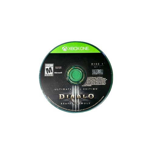 Diablo 3 III Reaper Of Souls Ultimate Evil Edition (Xbox One) Disc Only ...