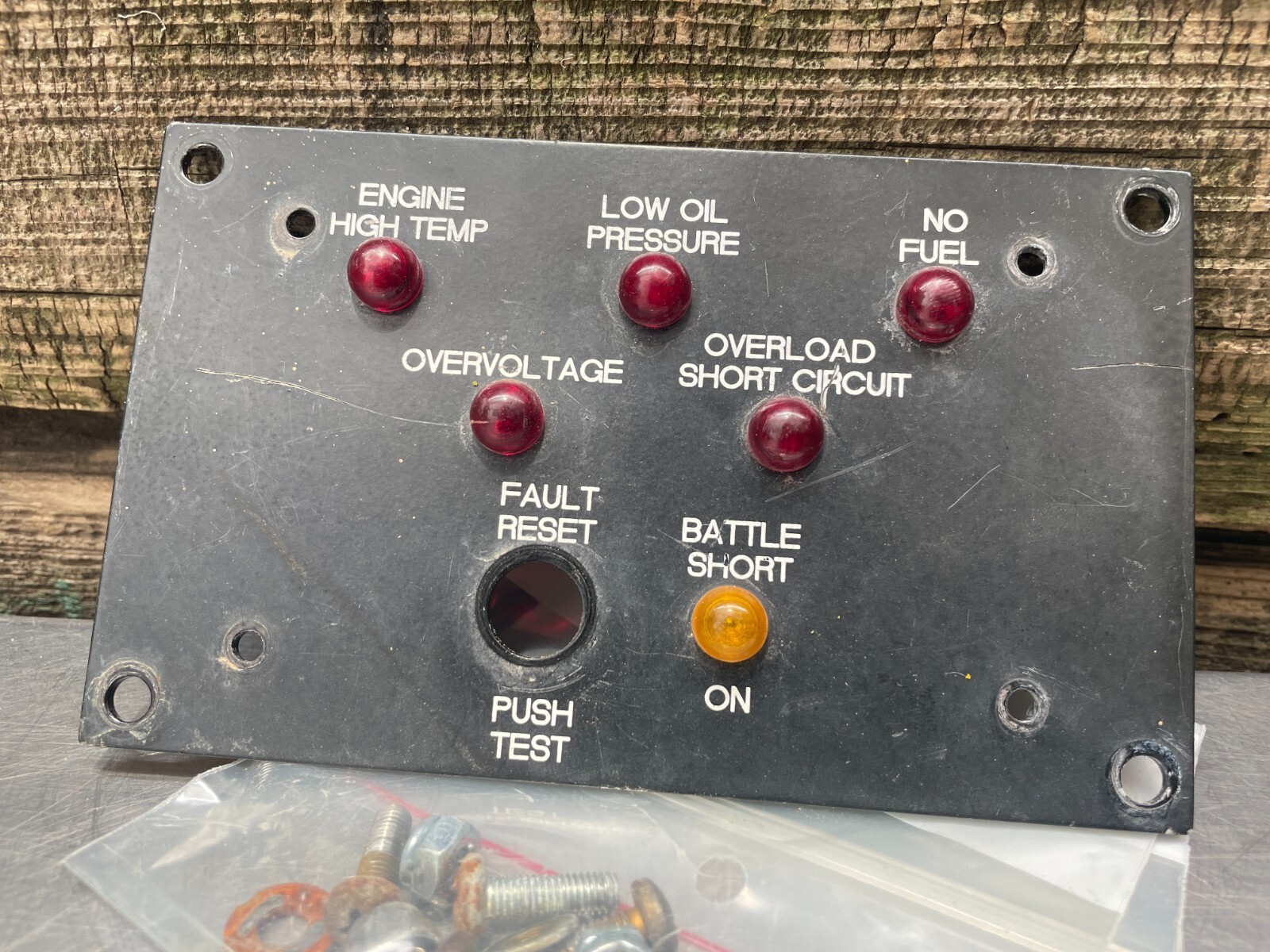 FERMONT MEP-831A, MEP 831 YANMAR L70AE, L70 FAULT INDICATOR 29390 *FACE ...