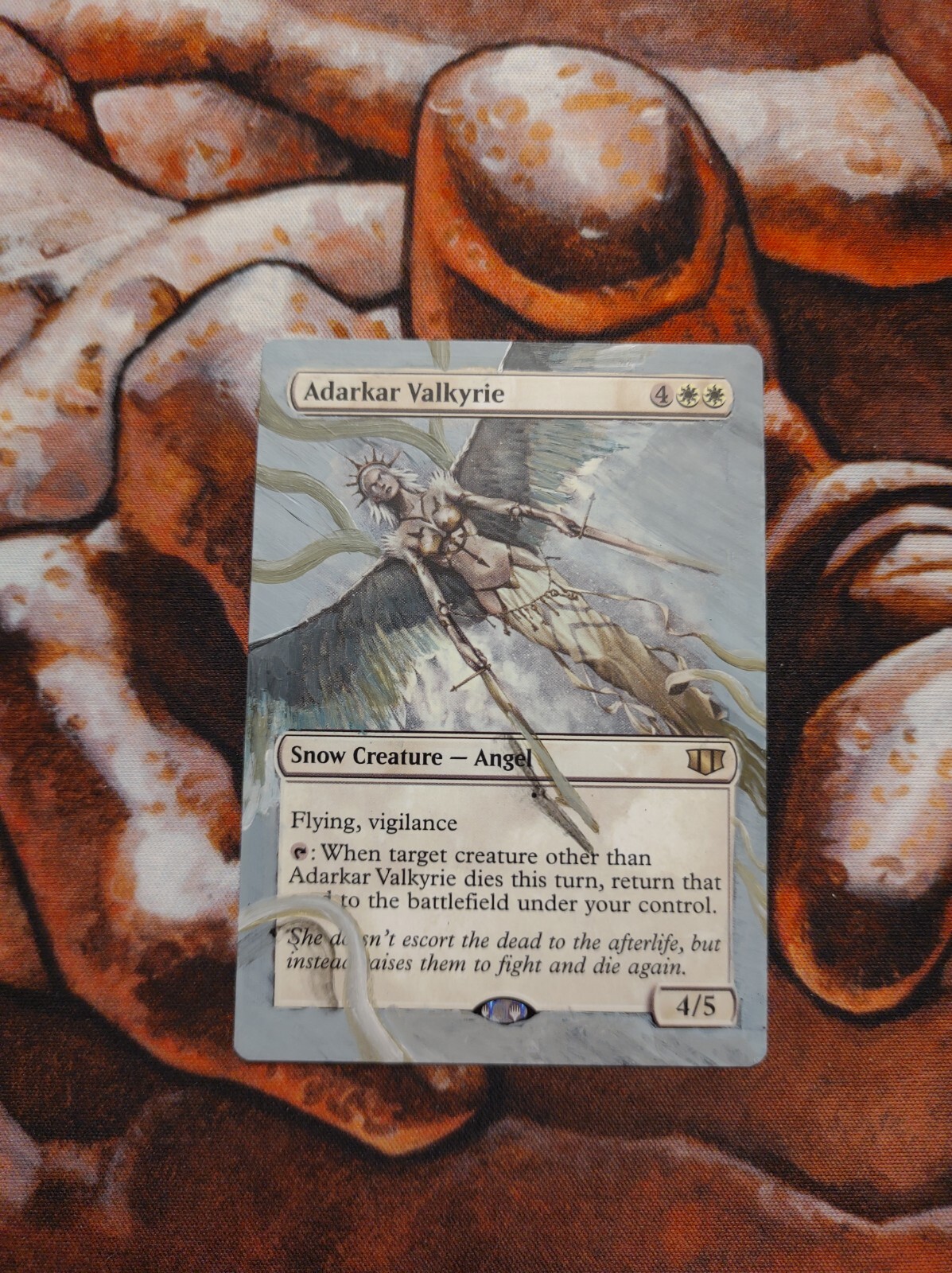 Magic the Gathering Adarkar Valkyrie Hand Painted Unique Custom MTG ...
