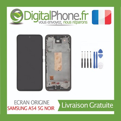 🔥ECRAN ORIGINE SAMSUNG GALAXY A54 5G (A546B) NOIR (GH82-31231A) +OUTILS ...