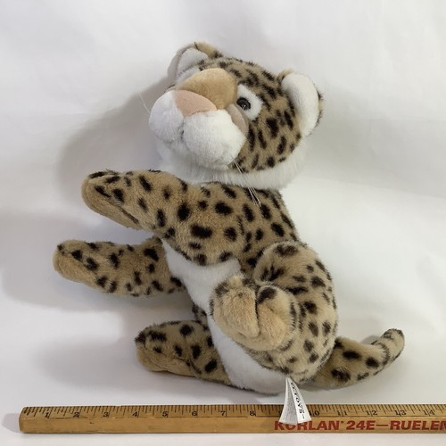 T.L. Toys Realistic Vintage Plush Stuffed Animal Toy Leopard CUB Cat ...