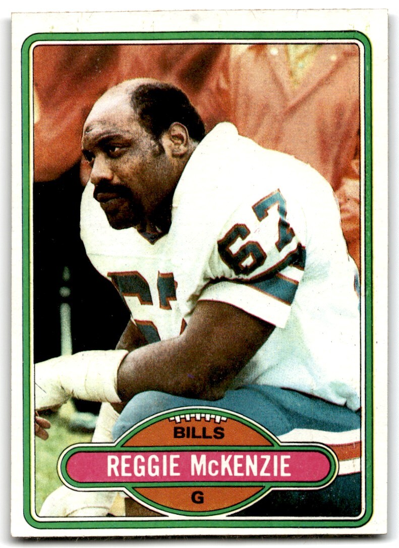 1980 Topps Reggie McKenzie Football Cards #218 | eBay