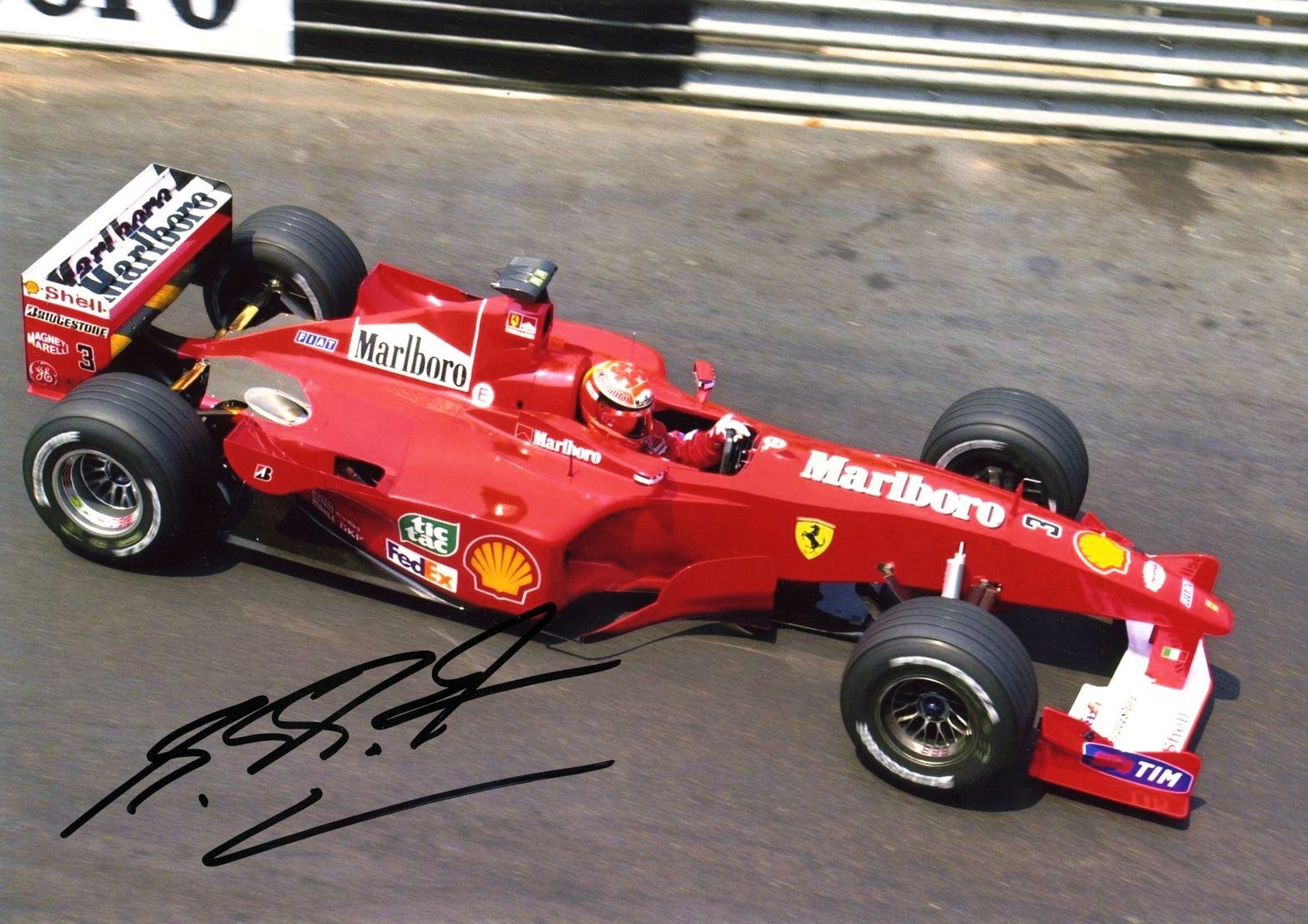Michael Schumacher SIGNED 6x4 PHOTO F1 FORMULA ONE AUTOGRAPH FERRARI | eBay