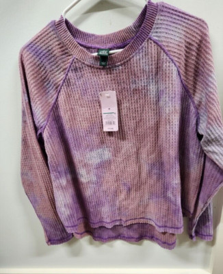 Wild Fable tie dye waffle print shirt NEW with Tags Target Brand | eBay