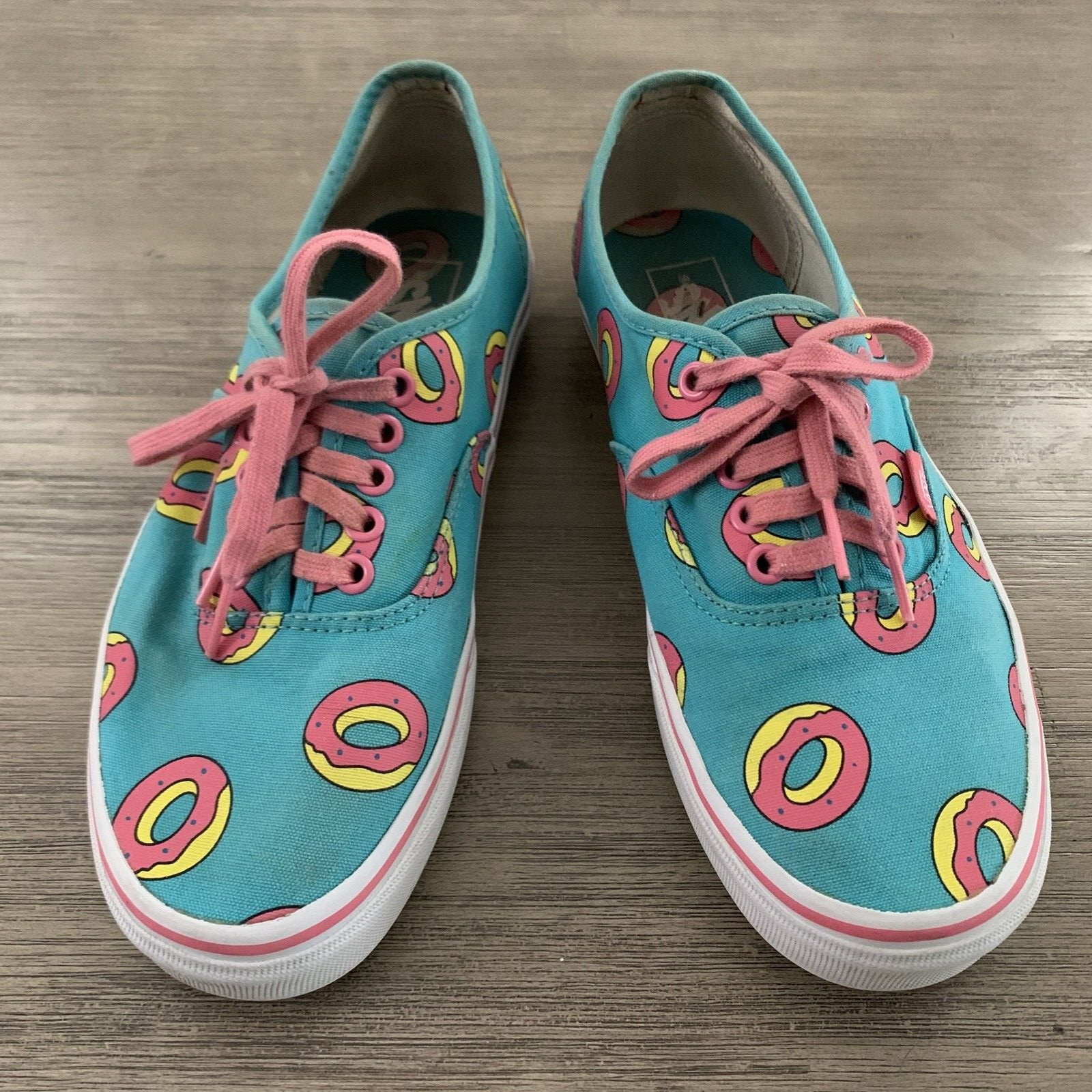 Very Rare VANS x Odd Future Scuba Teal Blue Donut Sho… - Gem