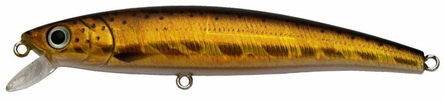 Challenger 3 1/2" Junior Minnow Lure in Color Brown Trout for Bass ...