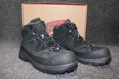 Red Wing Shoes 6608 Size 9.5 D TRBO 5 Inch Safety Toe Hiker Men EH ...