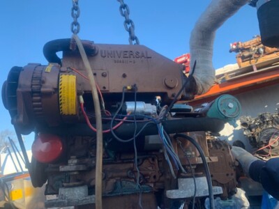 Universal M25xp , Marine Diesel Engine , 25 HP with Transmission 90 day ...