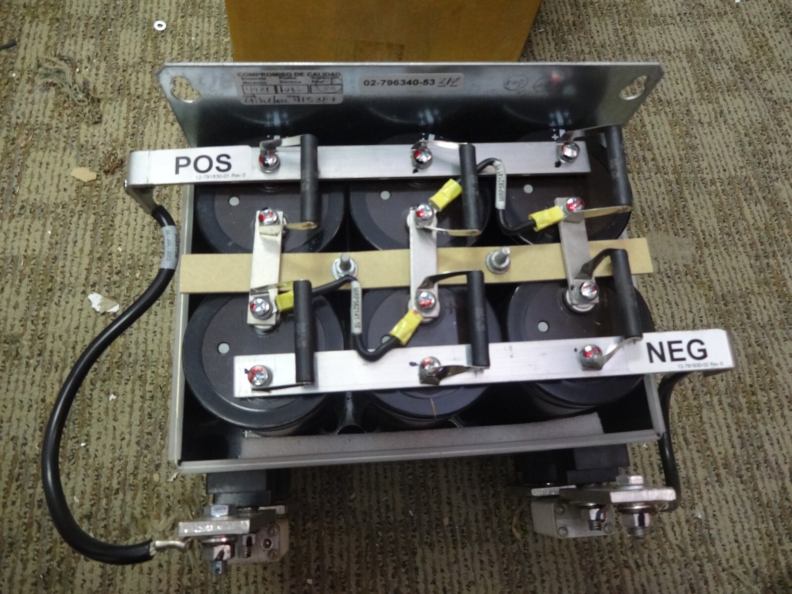 Emerson 02-796340-53 Network Power Dc Capacitor Tray | eBay