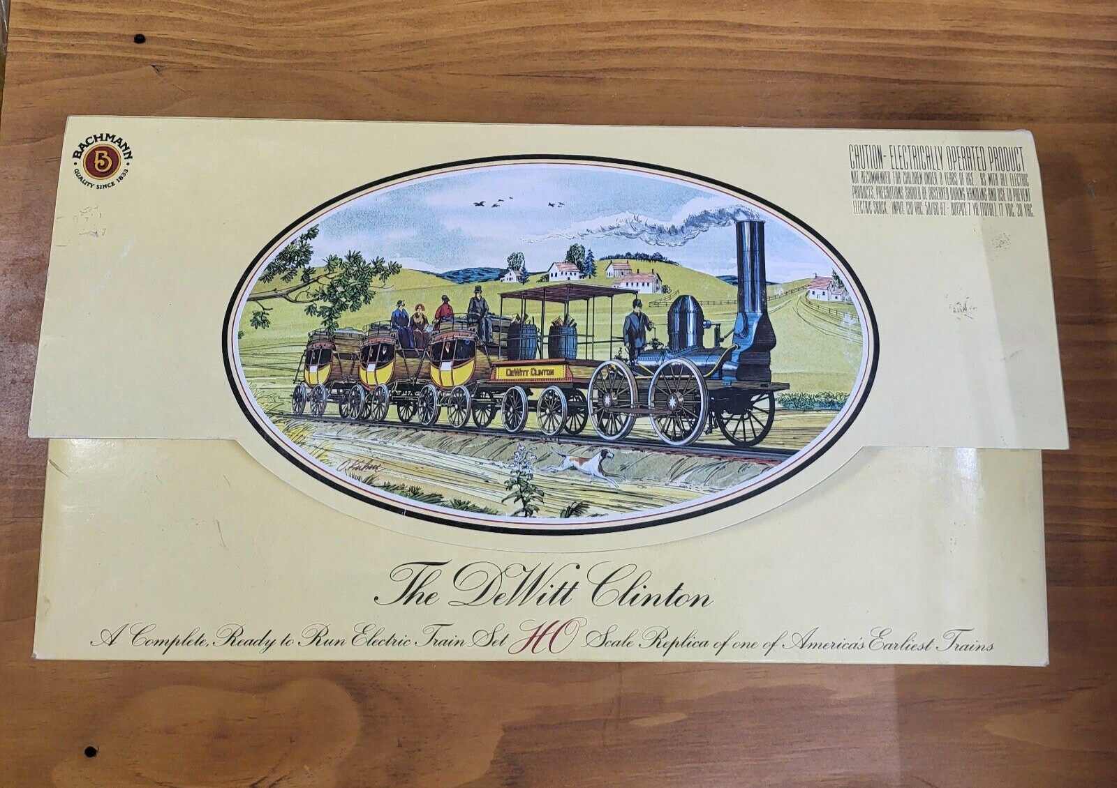 HO BACHMANN 00641 THE DEWITT CLINTON COMPLETE ELECTRIC TRAIN SET NEW
