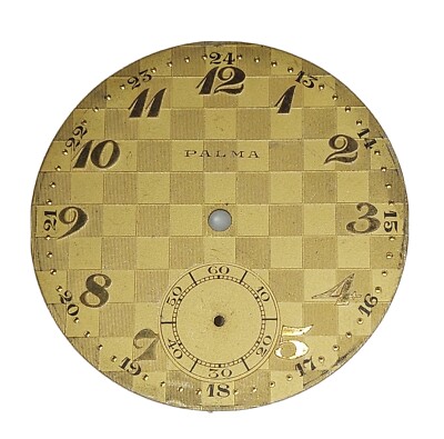 Palma pocket watch dial | eBay