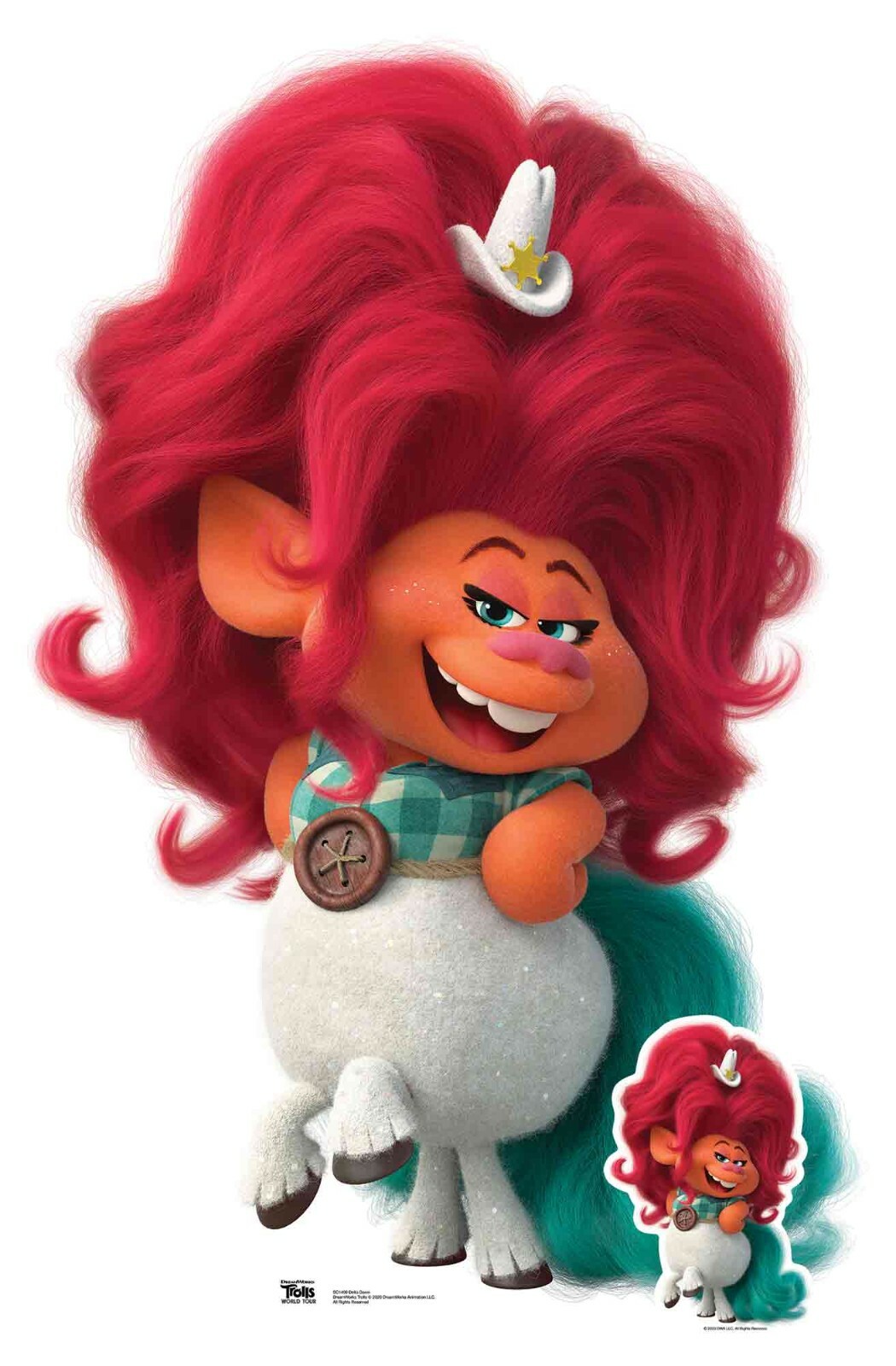 Delta Dawn Country Troll Official Trolls World Tour Lifesize Cardboard ...