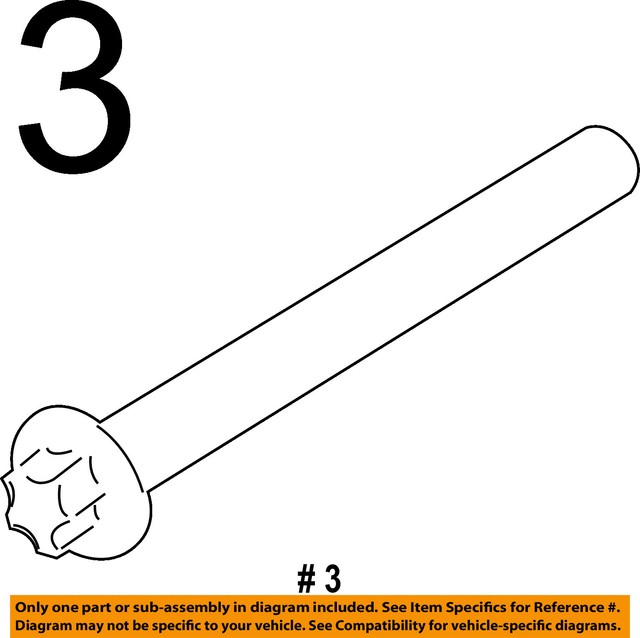 BMW 07129906293 Genuine OEM Factory Original Belt Tensioner Bolt for ...