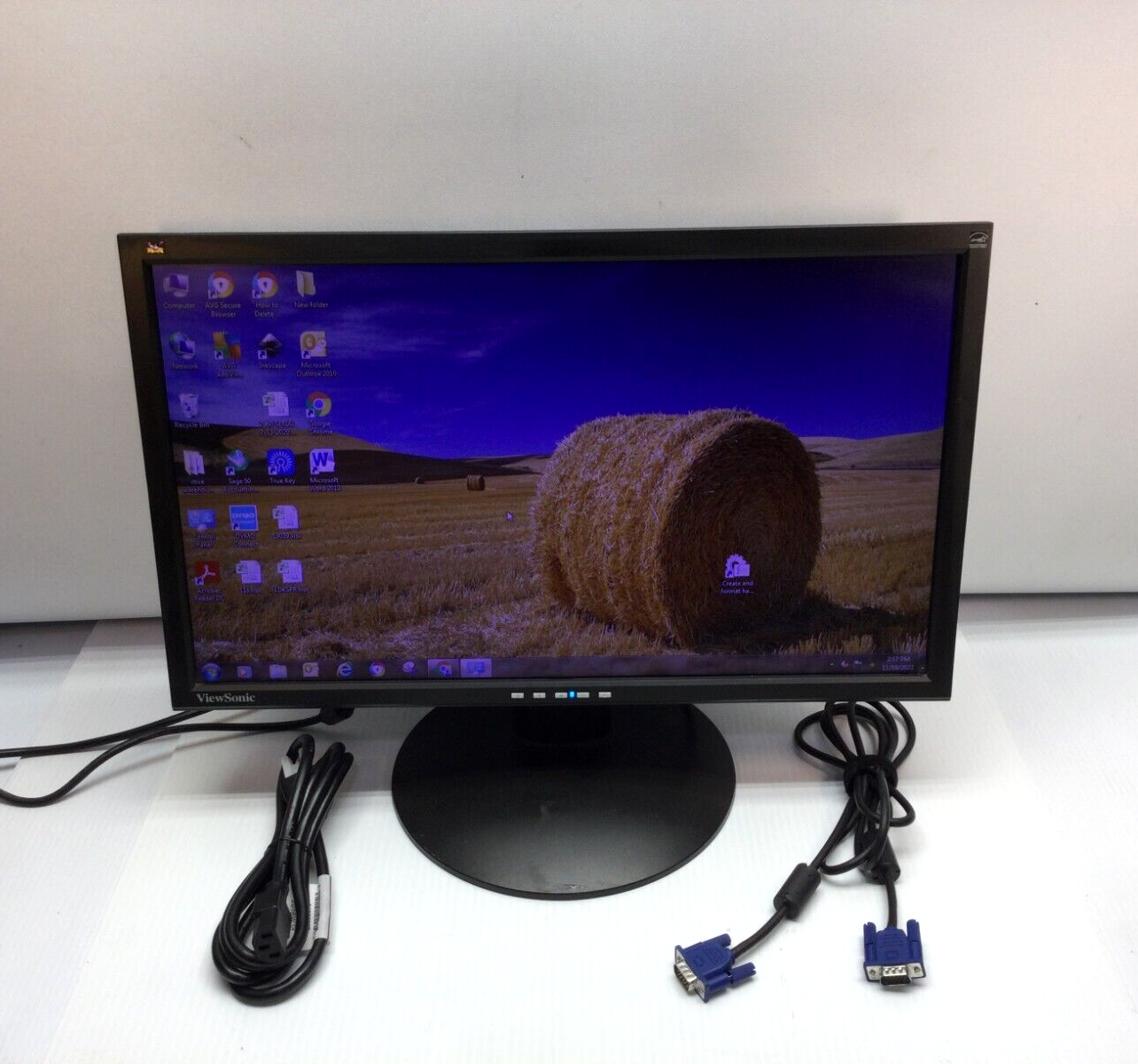 22.5" VIEWSONIC VS14299 VA2223WM-LED 1920X1080 67.5KHZ/60.0HZ LED LCD ...