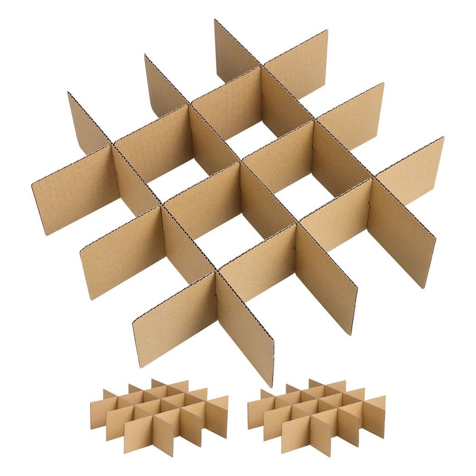 18 Pcs Kitchen Moving Box Plate Dividers for Packing Cardboard Glass ...