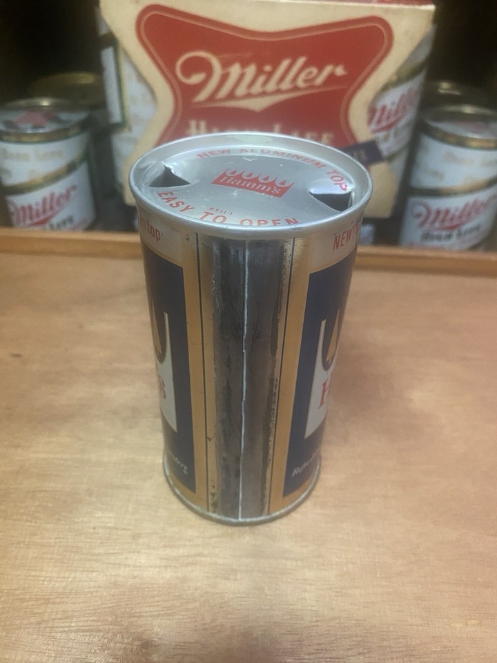 Hamms flat top beer can Hamms Brewing Co San Francisco Old Aluminum Top ...