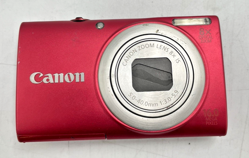 Canon PowerShot A4000 Compact Digital Camera - Red | eBay