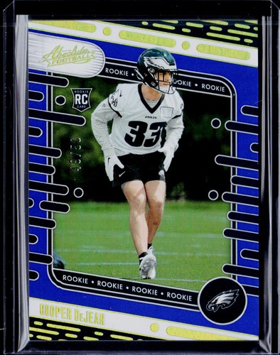 Cooper DeJean 2024 Panini Absolute Blue Spectrum #/50 SN | eBay