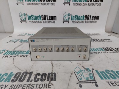 HP/HEWLETT PACKARD 11713A ATTENTUATOR/SWITCH DRIVER | eBay