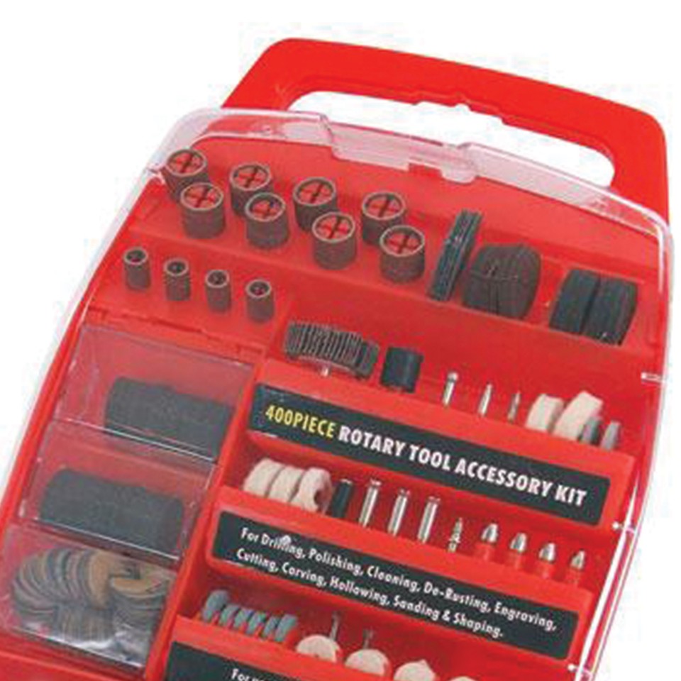 400pc Rotary Tool Accessories Bit Set Kit For Dremel Power Mini Drill ...