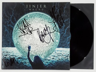 JINJER BAND SIGNED MACRO LP VINYL RECORD ALBUM JSA CERT TATIANA | eBay
