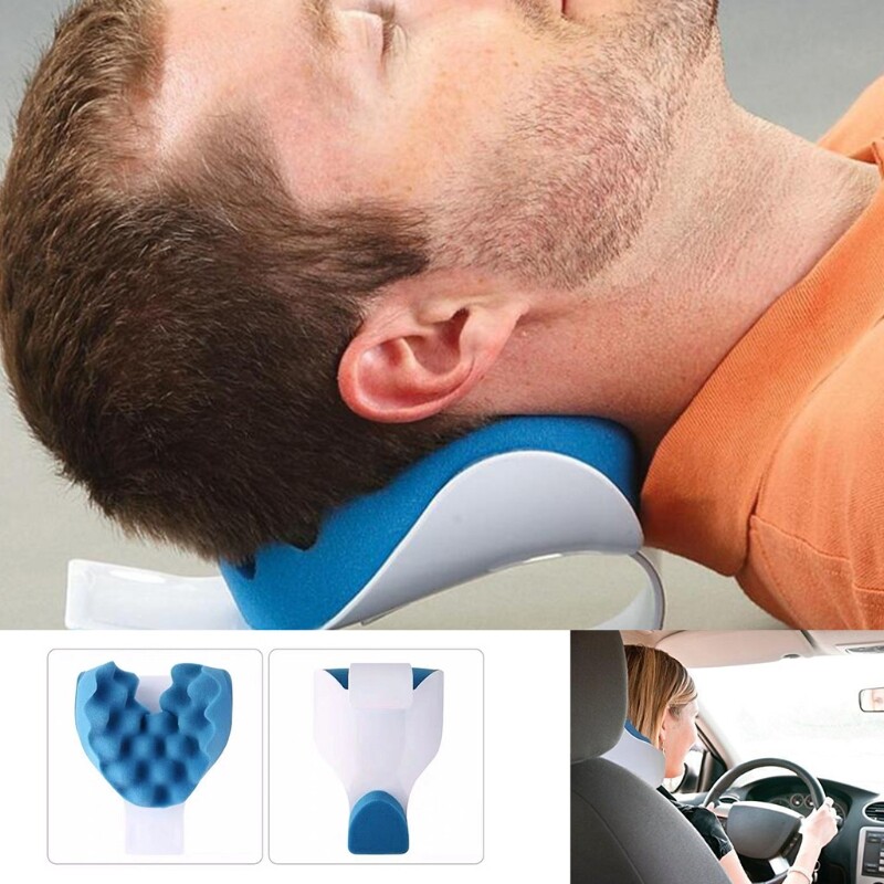 Neck Support Tension Reliever Neck Shoulder Relaxer Releases Muscle ...