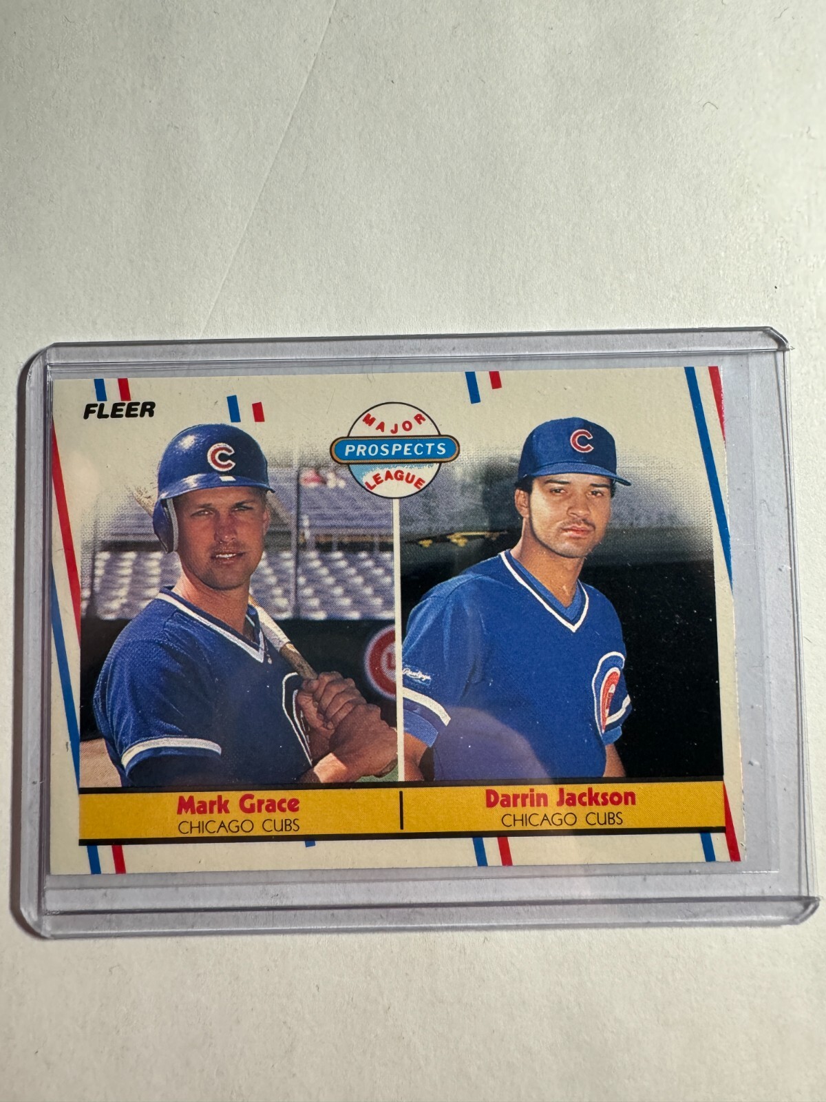 K170,235 - 1988 Fleer #641 Mark Grace RC/Darrin Jackson | eBay