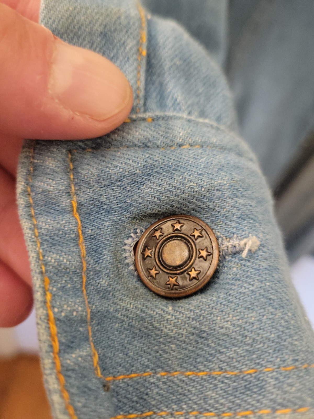 Vintage Denim Jacket Missing Tag - Gem