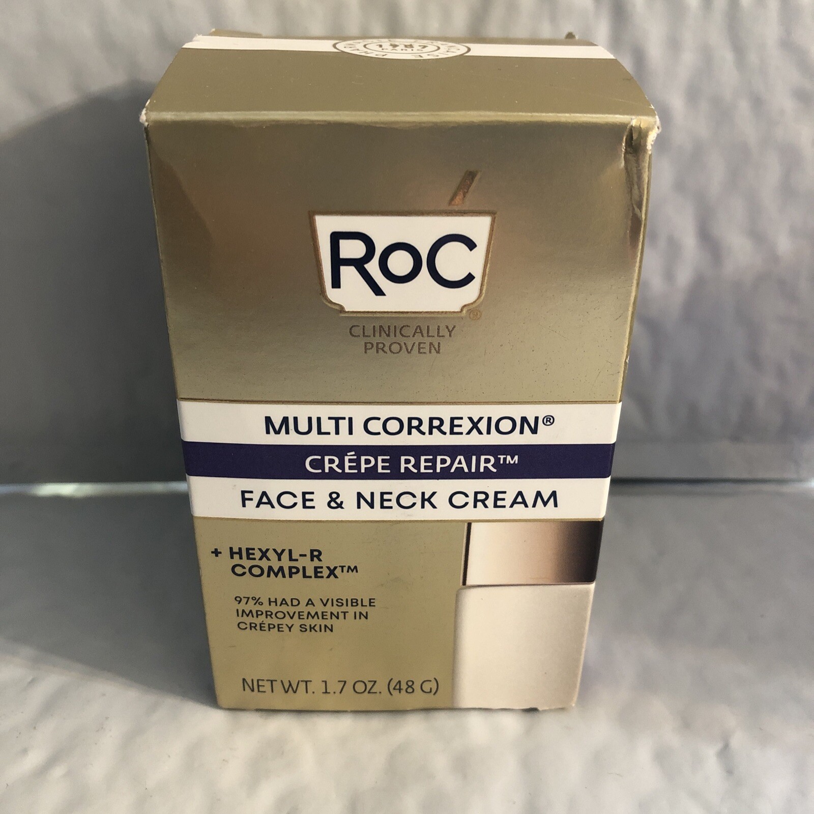 RoC Multi Correxion Crepe Repair Face & Neck Anti-Aging Cream 1.7oz ...