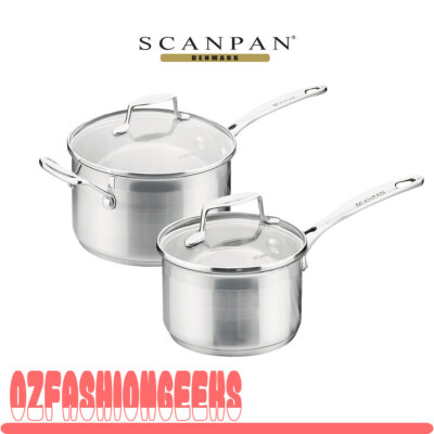 Scanpan Impact 2 piece Saucepan Set 16cm 20cm 22094 PIN | eBay Australia