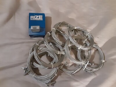 10- RIZE 20ft Y-TOGGLE LIGHT FIXTURE CABLE HANGING KITS(10 cables & 10 ...
