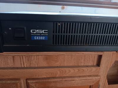 QSC 300:2 Stereo amplifier | eBay