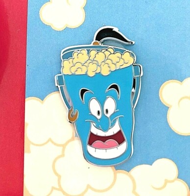 Hong Kong Disneyland Popcorn Case Pin - Genie | eBay