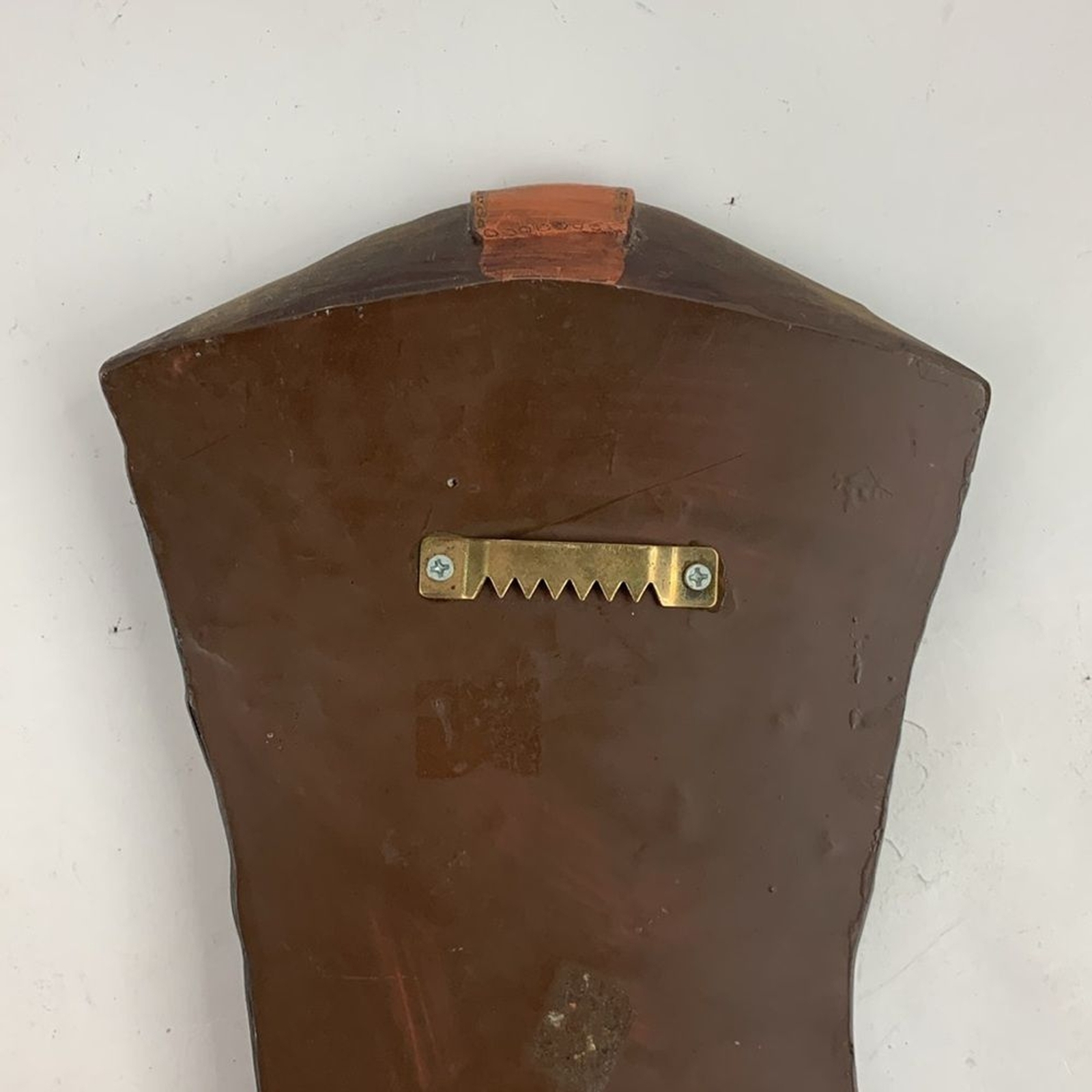 Cowboy Boot Western Wall Hanging Brown Tan Hook in back | eBay