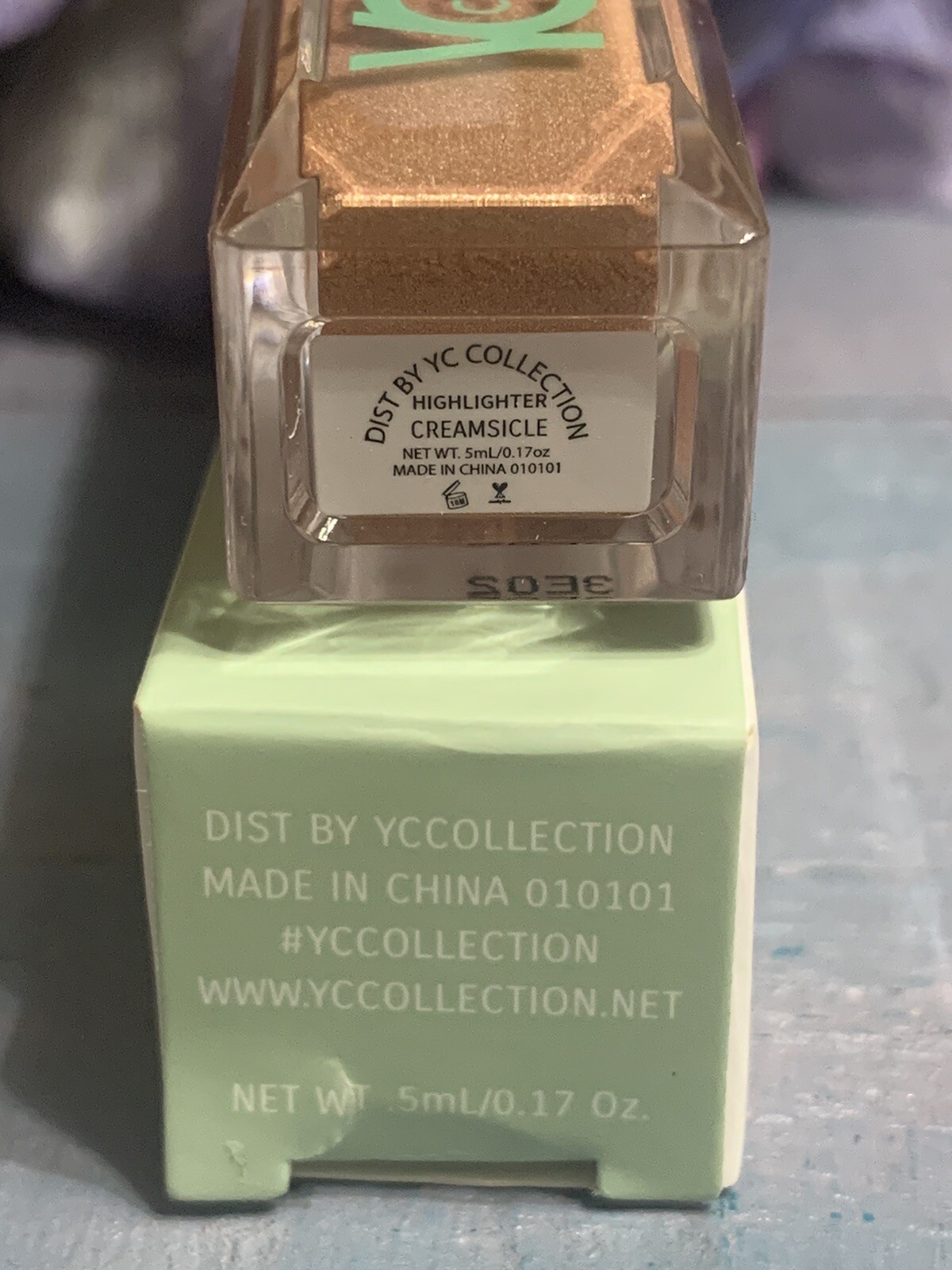 YC Collection Glazed Liquid Highlighter In Creamsicle 0.17 fl oz for ...