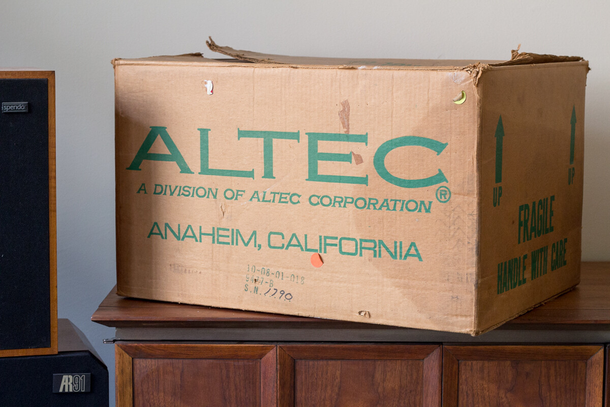 Vintage Altec Lansing 9477B 9477-B Amplifier Peerless Xfers *NOS, W/Box ...