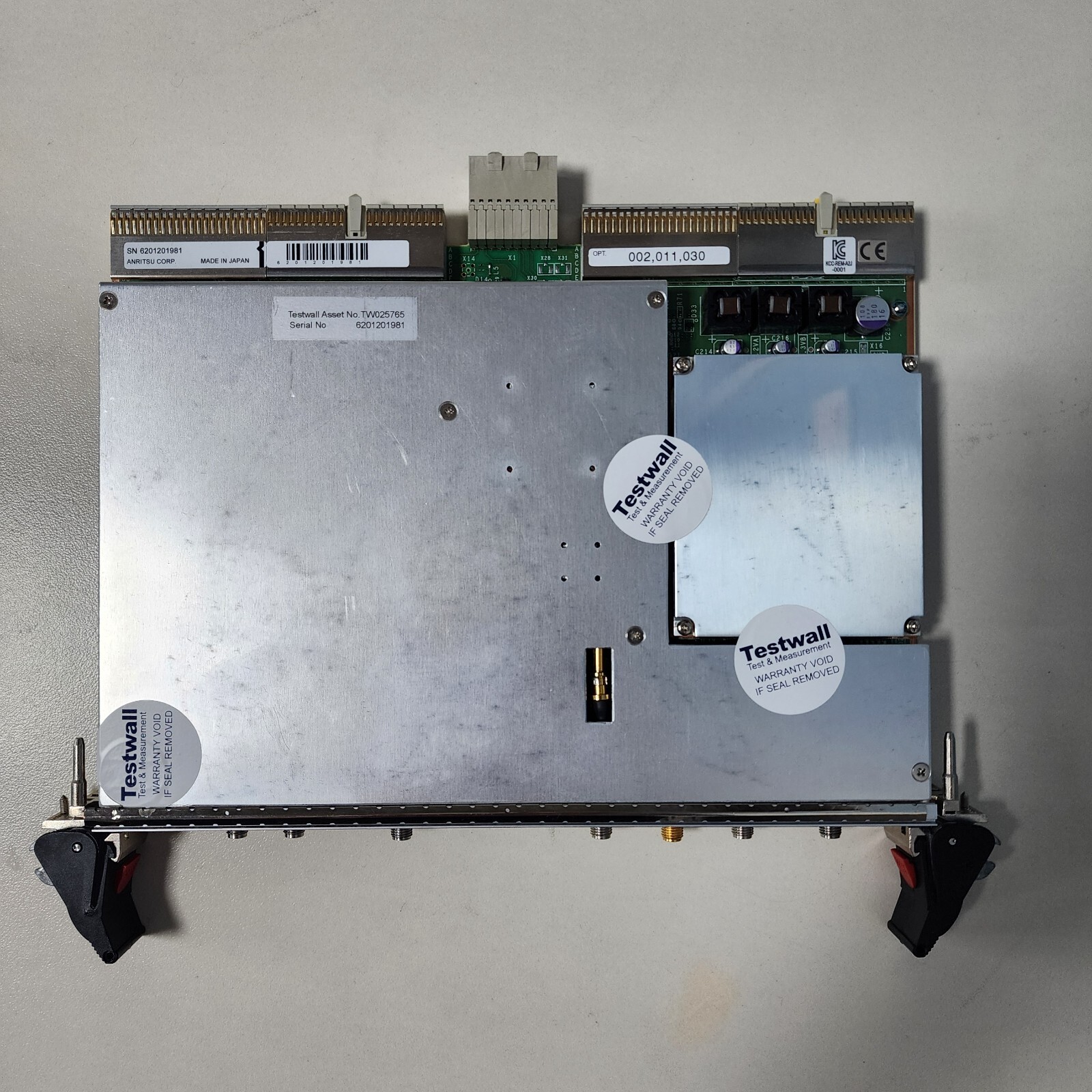 Anritsu MU181020A 12.5 Gbit/s PPG (OPT 002 0.1 to 12.5Gbit/s) | eBay