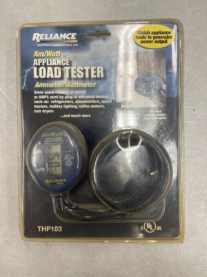RELIANCE COPNTROLS AMP/WATT APPLIANCE LOAD TESTER | eBay