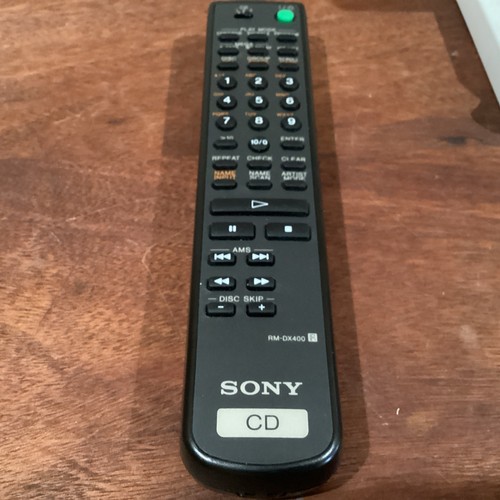 Sony RM-DX400 Remote Control only (Original OEM) for Sony CDP-CX400 CD ...