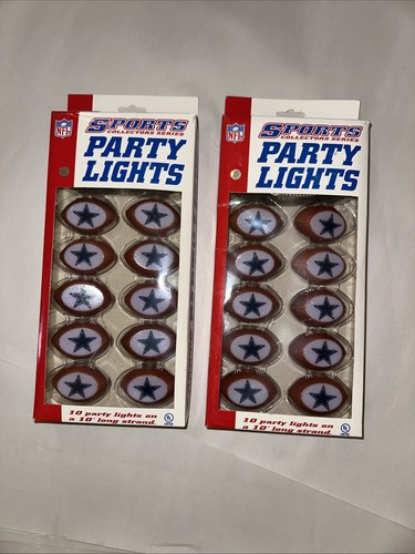 Dallas Cowboys NFL Football Sports Collectors Series Party Lights 10 ...