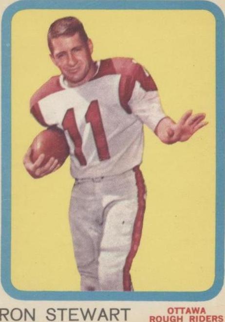 1963 Topps CFL Ron Stewart #51 for sale | eBay